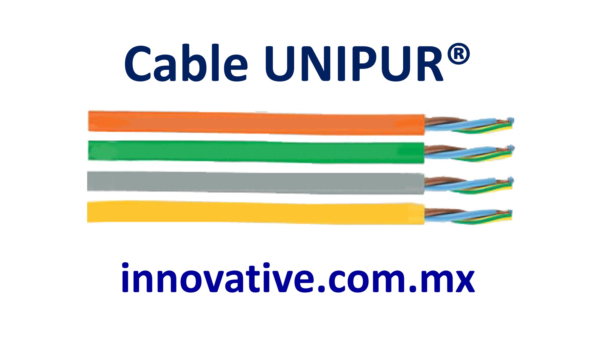 Cable UNIPUR flexible a Baja Temperatura, Libre de Halogeno